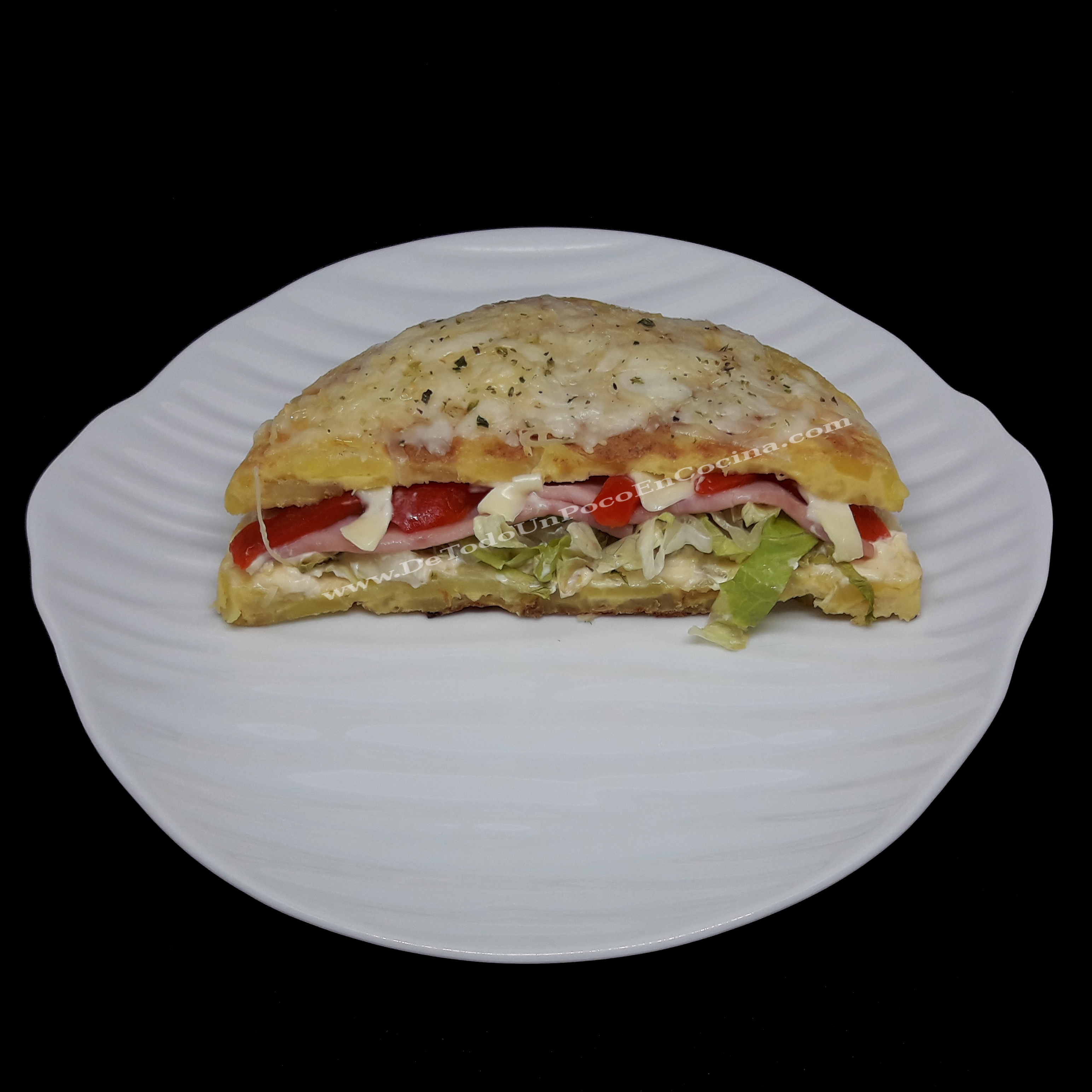 TORTILLA RELLENA - DeTodoUnPocoEnCocina.com