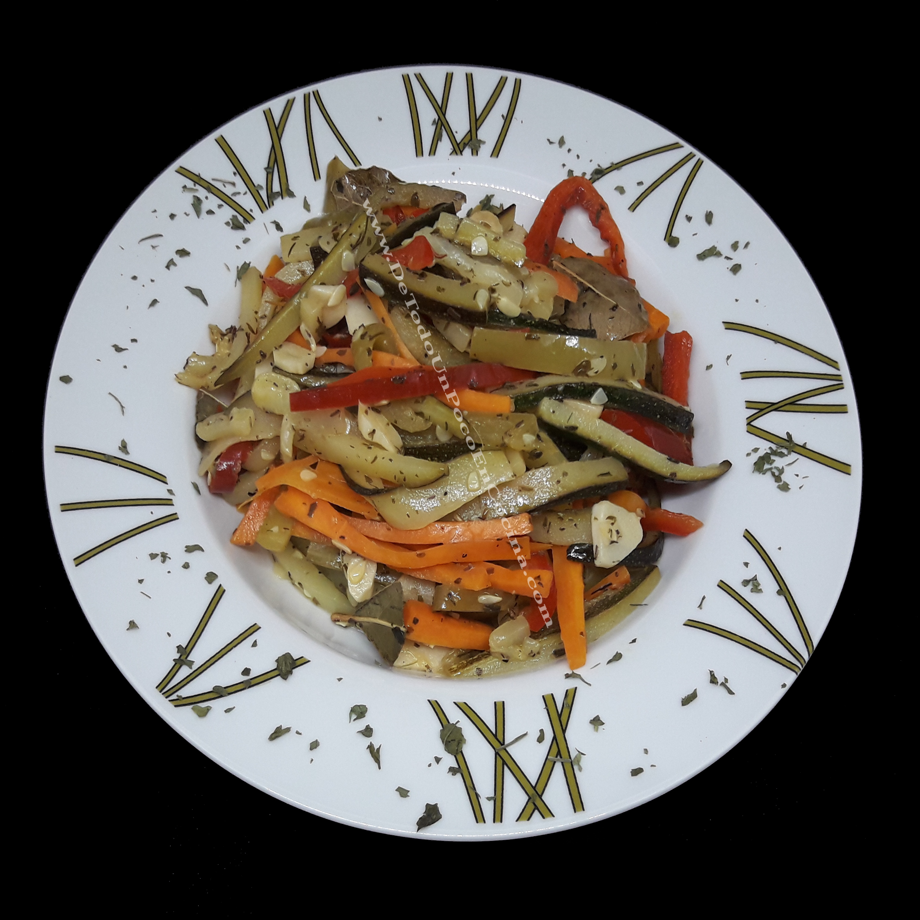 VERDURAS AL AJILLO - DeTodoUnPocoEnCocina.com